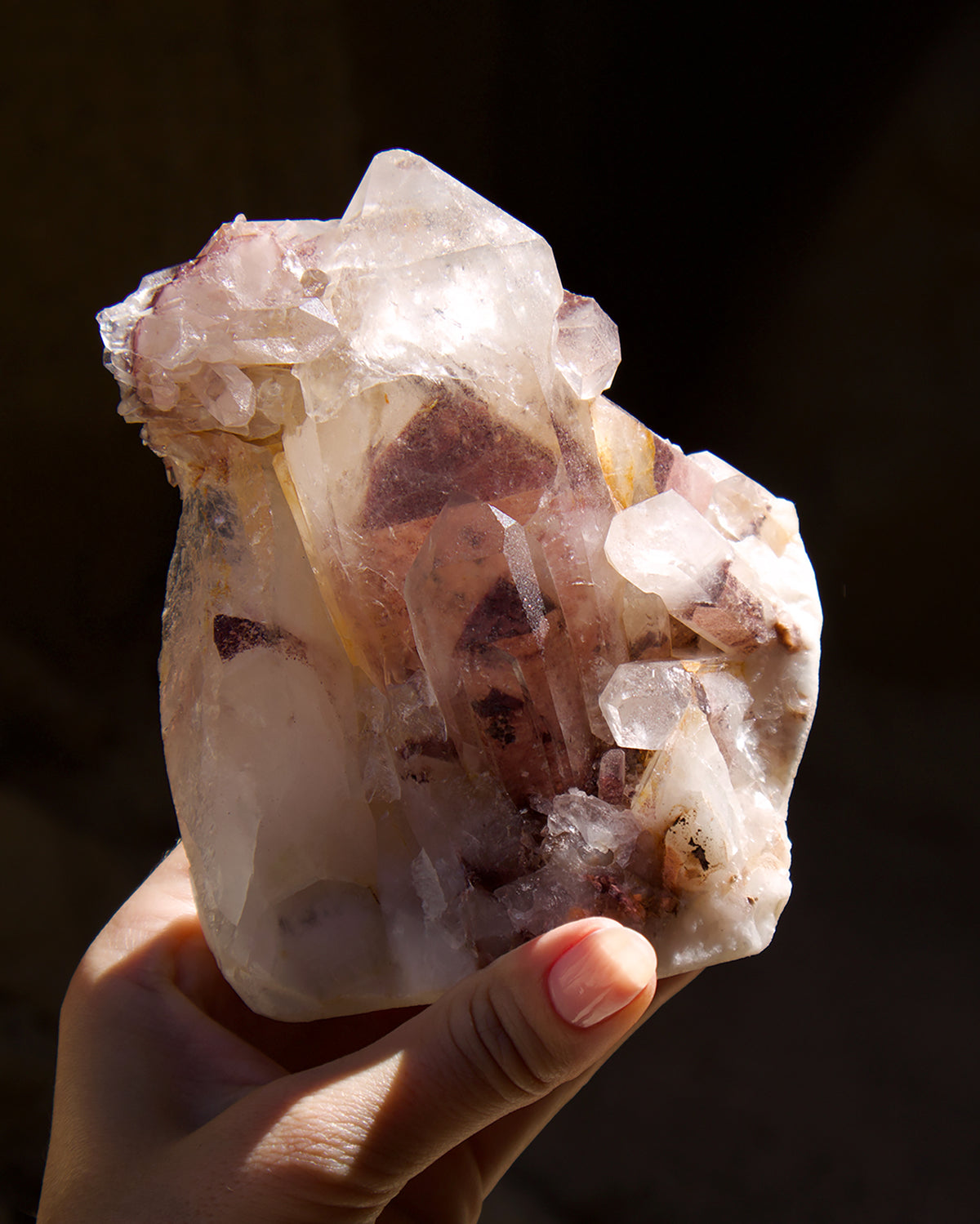 Red Phantom Quartz– Echoz Crystals
